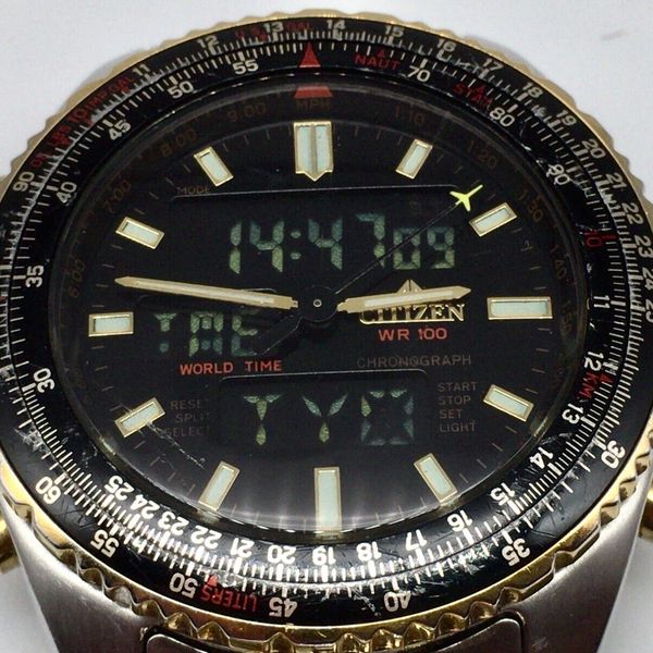VINTAGE CITIZEN PROMASTER WORLD TIME C460-Q00796 with Box | WatchCharts ...