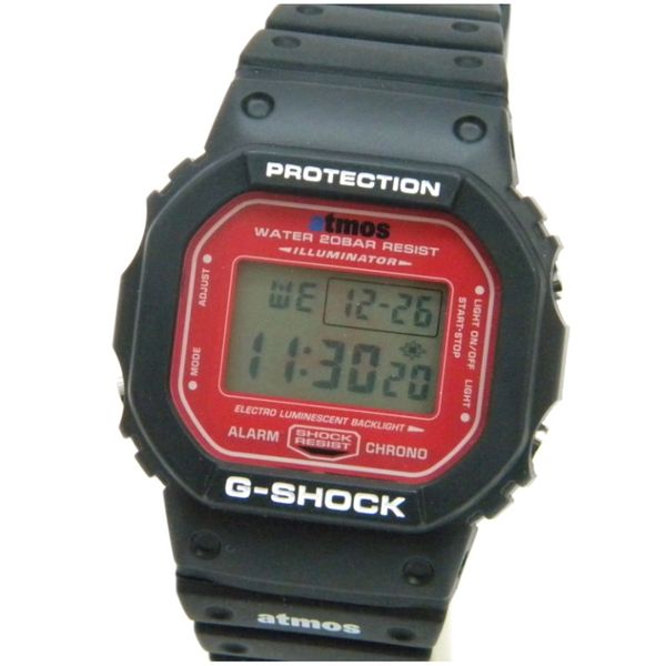 Casio CASIO G-SHOCK Quartz DW-5600VT Red x Black [Used] (44573 ...