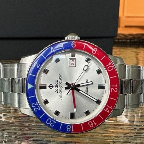FS: Zodiac Sea Wolf GMT ‘Crystal’ Topper Edition [$700 USD ...