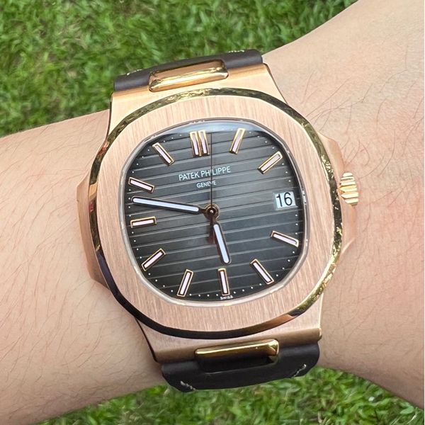 [ SOLD ] [ Full Set ] Patek Philippe Nautilus 5711R Rose Gold ...