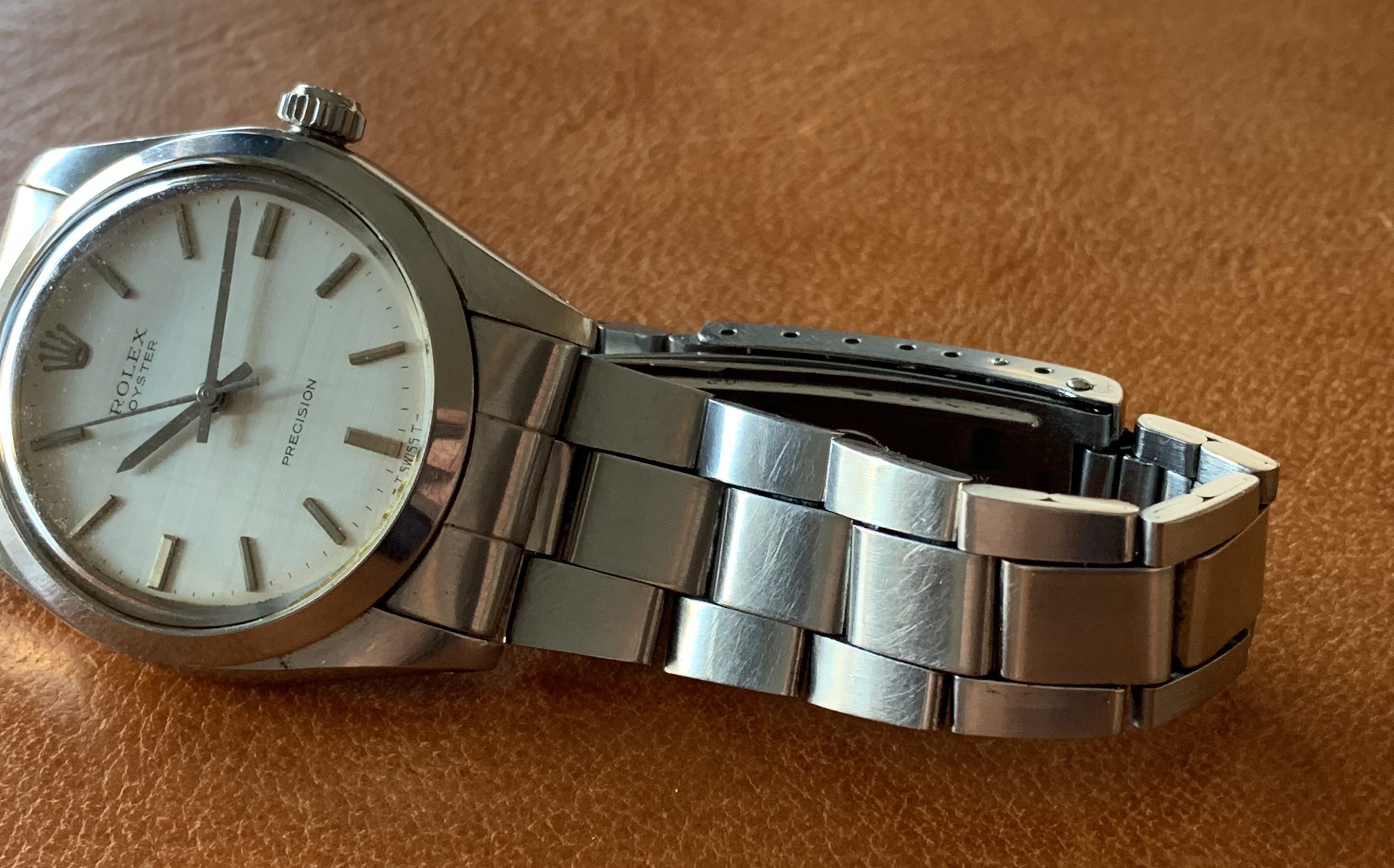 FS - Rolex 6426 oyster linen dial watch | WatchCharts Marketplace