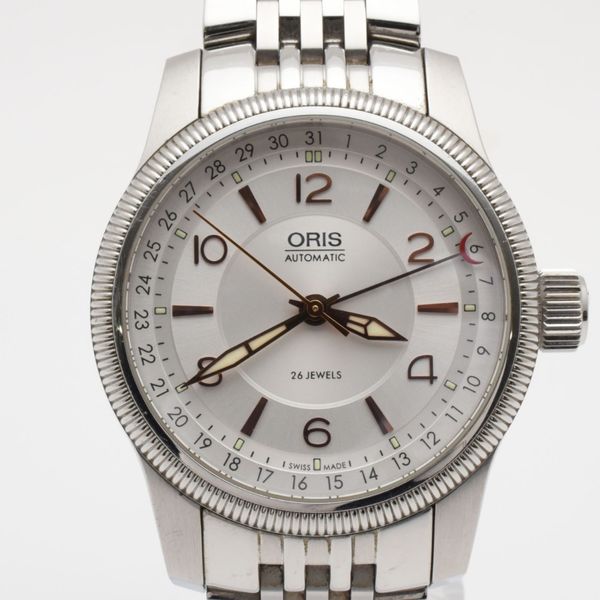 [MINT] ORIS Big Crown 7628-40 Pointer Date Automatic 40mm Men's Watch ...