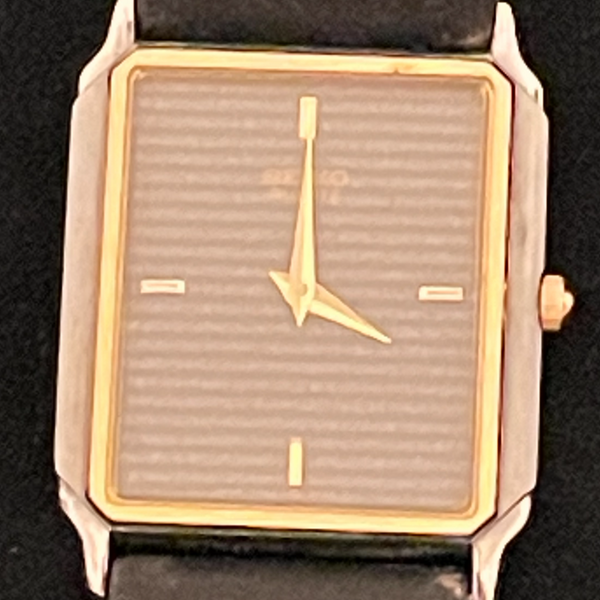 Vintage Seiko Quartz 9020-5399 Men's Watch Runs New Battery Two-Tone ...