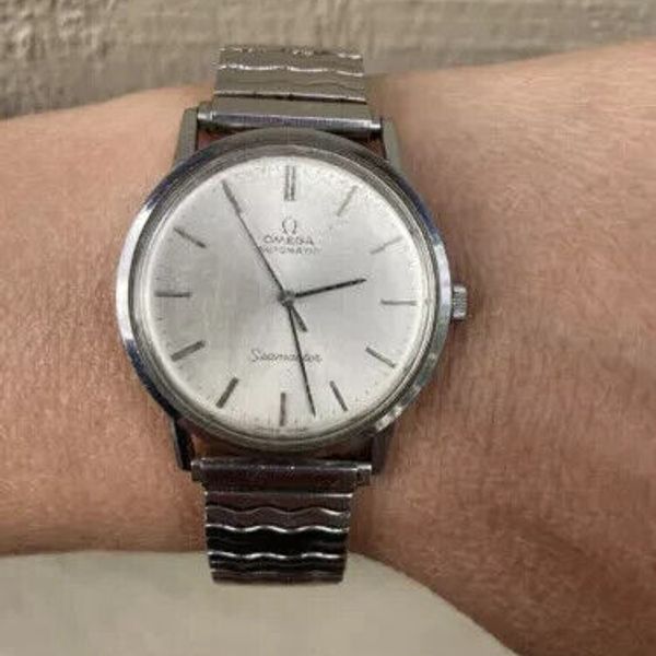 Vintage 1966 Men’s OMEGA AUTOMATIC SEAMASTER Wristwatch 165007 Swiss ...