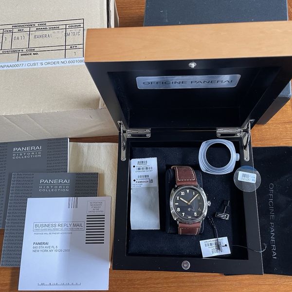 Panerai Radiomir PAM00424 California Dial 424 Full Kit Collectors 1936 ...