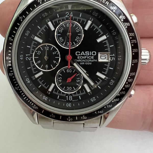 [WTS] Casio EF503D-1AV - Casio (Speedmaster Homage) | WatchCharts
