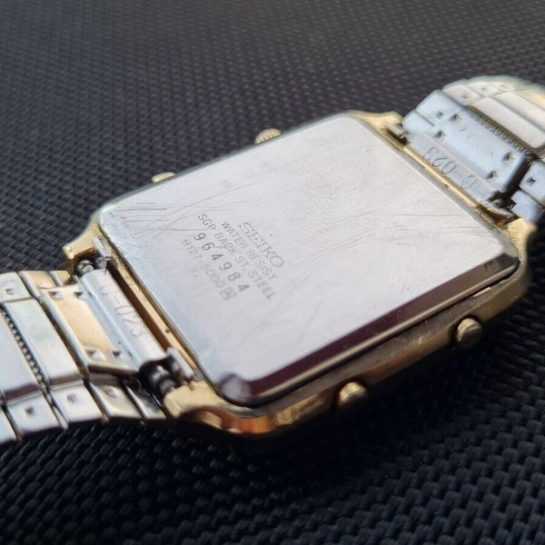 Seiko Ana-digi H127-5000 Gold | WatchCharts Marketplace