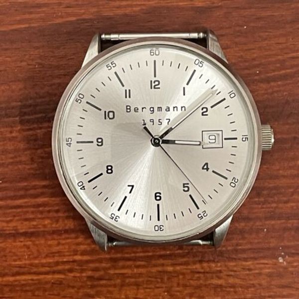 Wristwatch Men's Bergmann 1957 Without Strap Not Working | WatchCharts ...