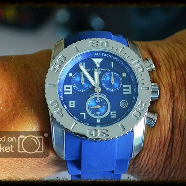 FS: Swiss Legend Commander - blue | WatchCharts Marketplace