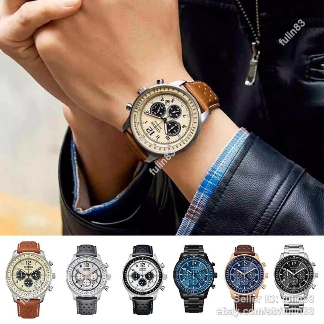 Citizen CA4500-32A Men's Chronograph Watch - Eco-Drive Technology ...