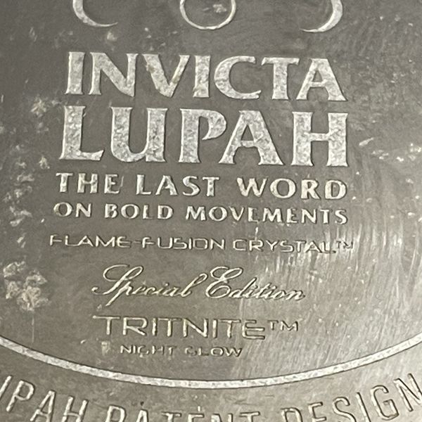 MEN'S INVICTA LUPAH WRIST WATCH, CHRONOGRAPH, MOON PHASE,MODEL# 21461 ...