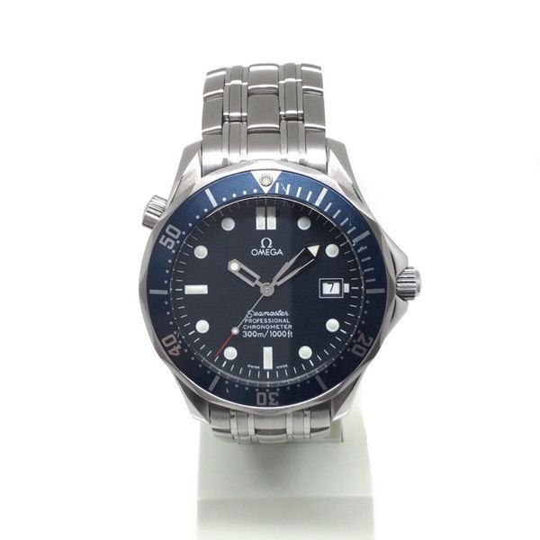 OMEGA 2531.80 Seamaster Professional Automatic Winding Navy Dial Blue ...