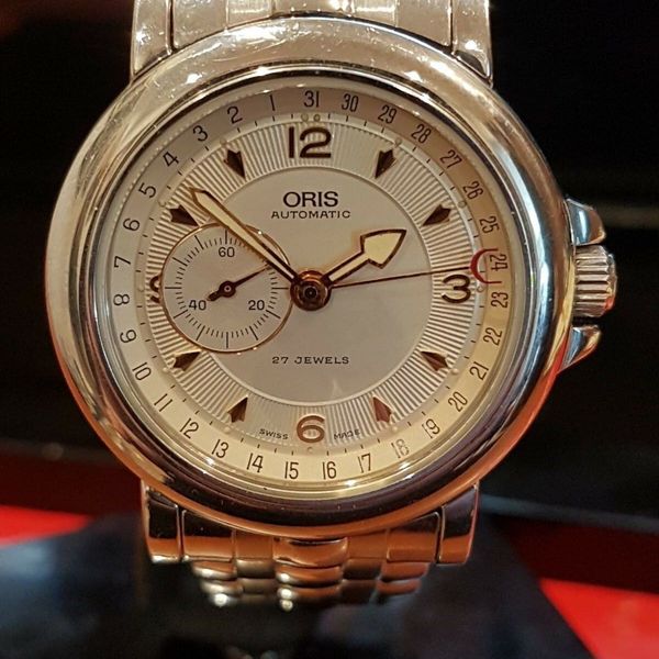 Oris Pointer Date Automatic Watch Model 7467 Stainless Steel 36 mm ...