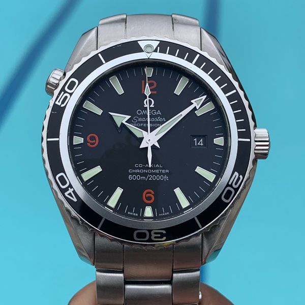 FS: Omega Seamaster Planet Ocean Co-Axial 42mm w/Inner, Outer Box, Card ...