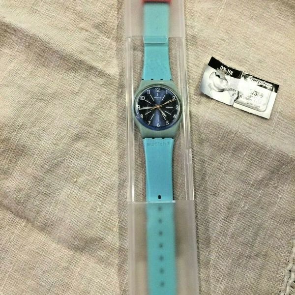 Vintage Swatch Watch Classic Easy Reader & Orig. Case Working New ...
