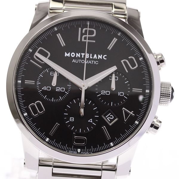 Good Condition [MONTBLANC] Montblanc TimeWalker Chronograph 7260 Automatic Men's [Used ...