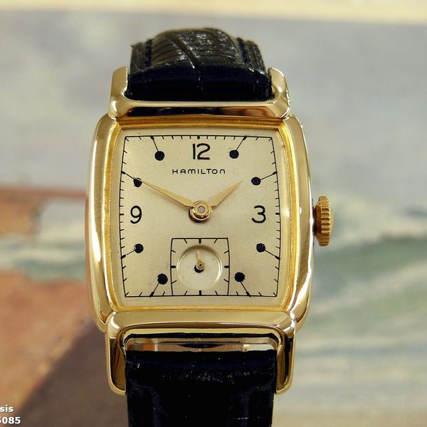 1954 Vintage HAMILTON WARD, Stunning SILVER Dial, Serviced & Warranty ...