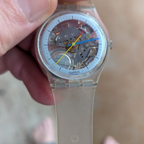 1985 Vintage Swatch Jellyfish GK100 | WatchCharts Marketplace