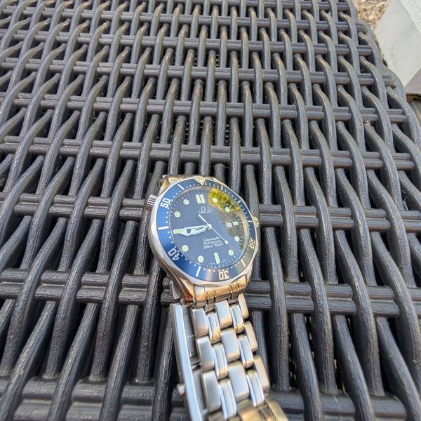 OMEGA Seamaster Blue Men's Watch - James Bond Goldeneye 2541.80.00 ...
