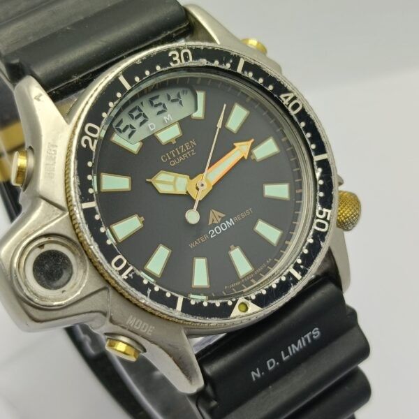 Citizen Promaster Aqualand C023-088069 Ana Digi Diverâ s Vintage Menâ s ...
