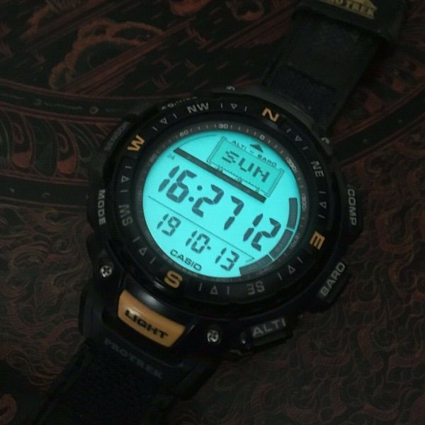 Casio Protrek PRG-40 Triple Sensor Module 2272 Watch Korea | WatchCharts Marketplace