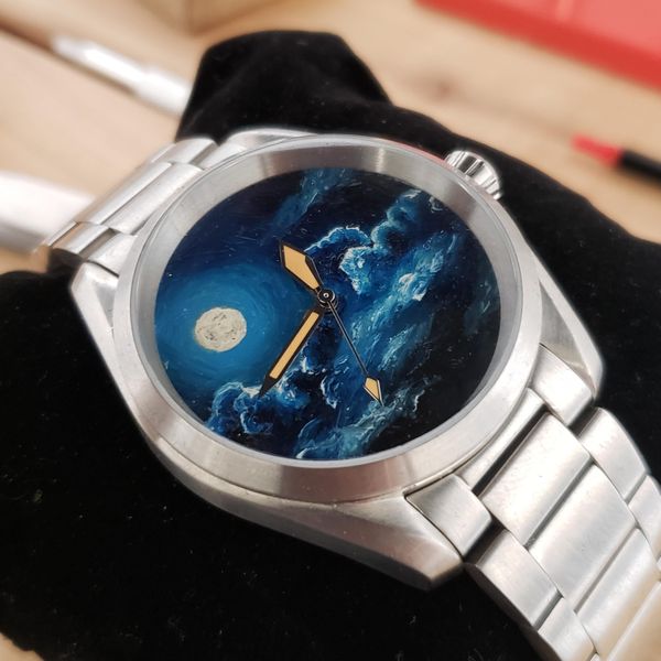 [WTS] Hand Painted Dial Custom Build | WatchCharts