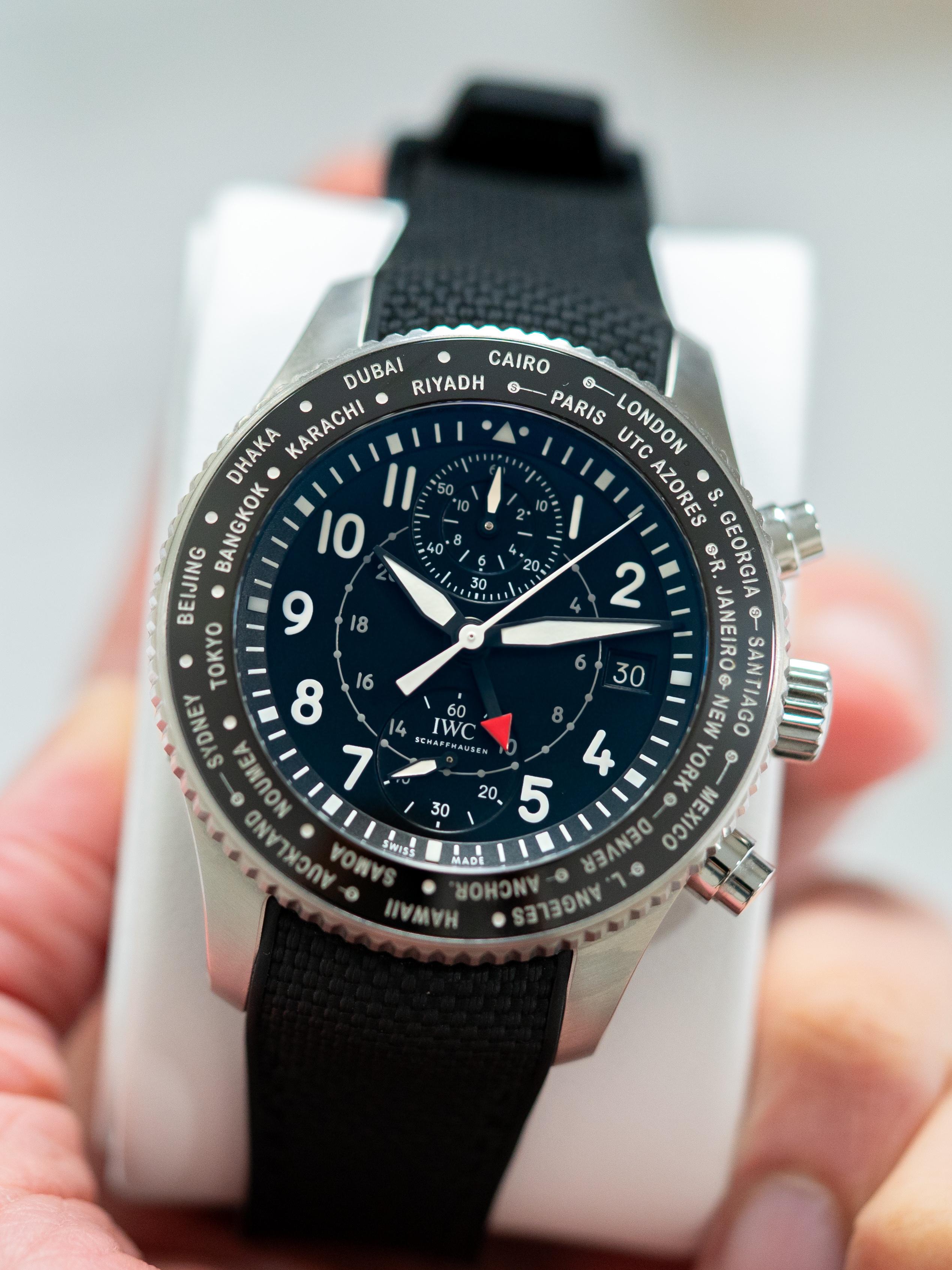 [WTS] IWC Timezoner Flyback Chronograph $8,750 | WatchCharts Marketplace