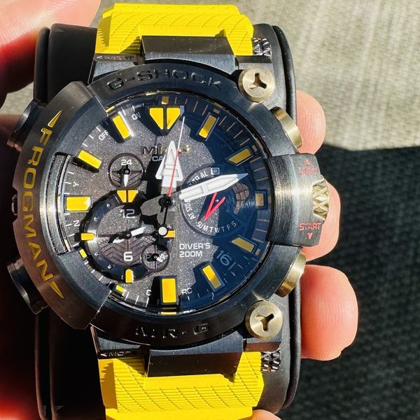 Casio G-shock MR-G Frogman Titanium Diver Limited | WatchCharts Marketplace