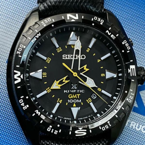 Seiko Prospex GMT Landmaster Kinetic Dual Time SUN047 R$625 ...