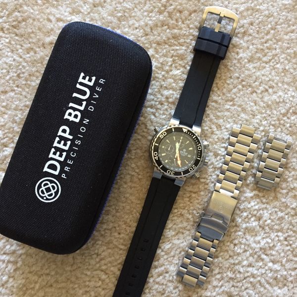 Deep Blue Sea Chronograph Full Kit | WatchCharts Marketplace