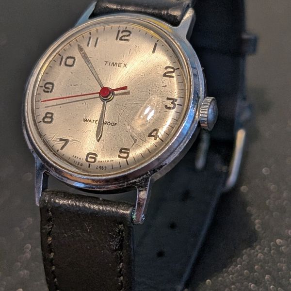 Vintage 1969 Timex Sprite Gents Watch 1150 2469 British Made. Working ...
