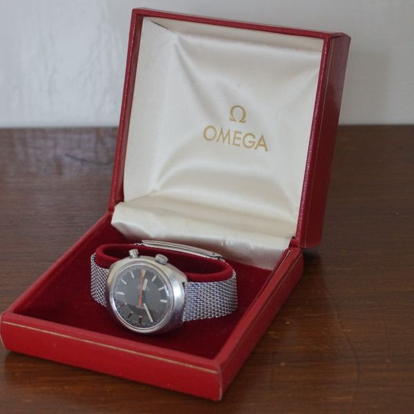 Omega Chronostop Drivers 1969 Box and Papers | WatchCharts Marketplace