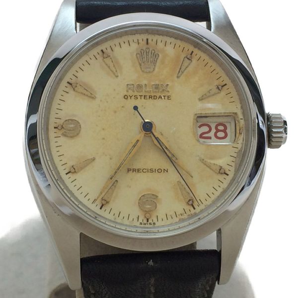 [Used] ROLEX 6494 / Oysterdate / Hand-wound watch / Analog / Antique ...