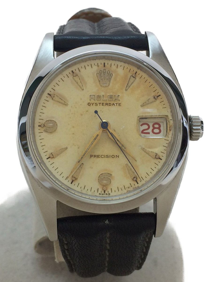 [Used] ROLEX 6494 / Oysterdate / Hand-wound watch / Analog / Antique ...
