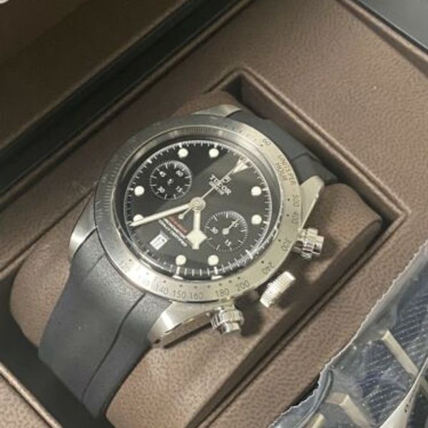 TUDOR 79350 BLACK BAY CHRONOGRAPH BLACK DIAL 41MM Automatic ...
