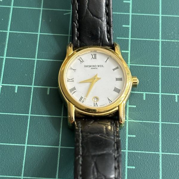 Raymond Weil Geneva Swiss Ladies Quartz Watch Vintage - 18k Gold ...