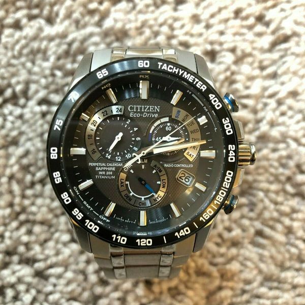 Citizen AT4010-50E Wrist Watch for Men (Eco-Drive, Titanium, Great ...