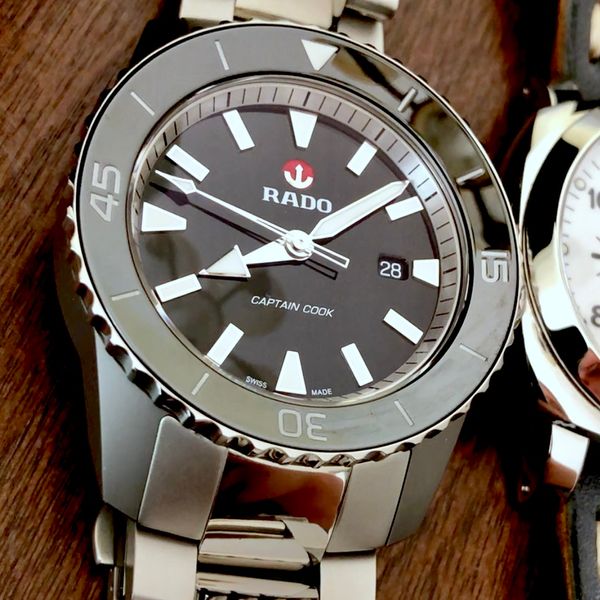 INSANE REDUCTION: RADO CAPTAIN COOK 45mm HARDENED TITANIUM | WatchCharts