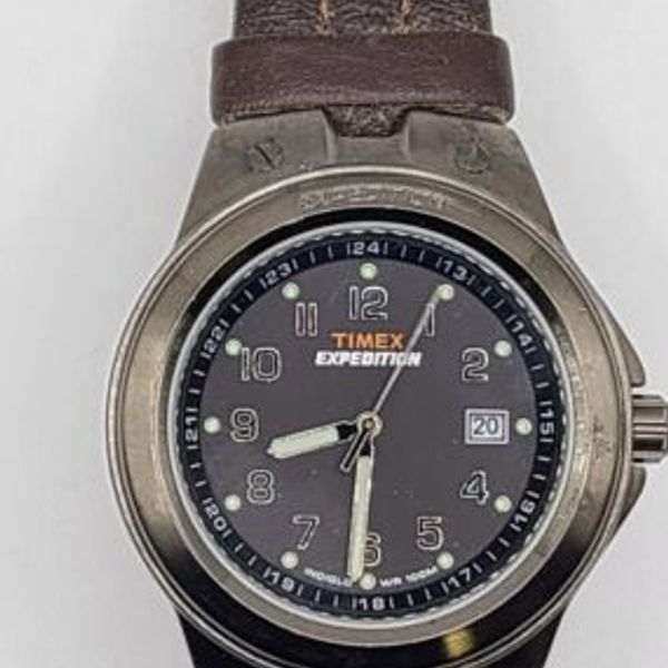Timex Expedition Indiglo WR 100M Mens Watch 905 W7 w/New Battery | WatchCharts Marketplace