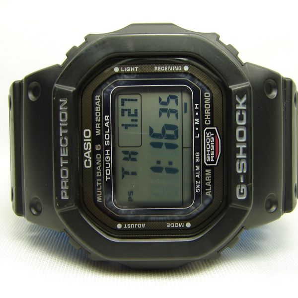 CASIO GW-5000 Tough Solar G-SHOCK World time Watch | WatchCharts ...