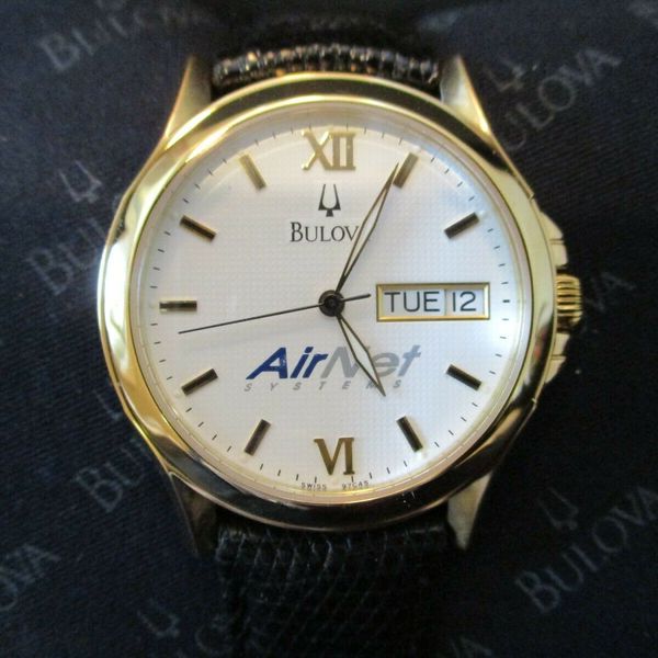 AIR NET SYSTEMS - 2001 Men's Bulova Wristwatch - Unused w/ Original Box ...