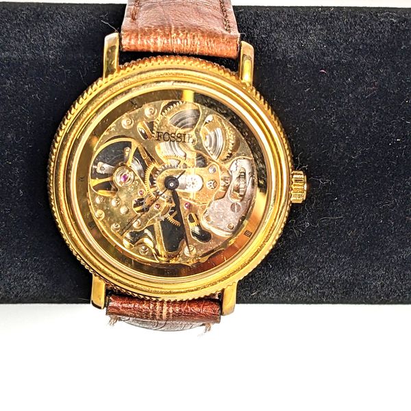Fossil Skeleton Automatic Watch Townsman ME3043 Works | WatchCharts ...