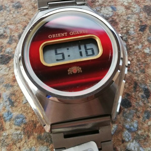 Vintage Orient LCD Digital Watch made in 1975 Model 661607 | WatchCharts