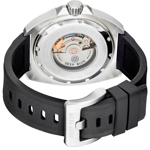 DEEP BLUE (deep blue) diver's watch DEEP STAR 1000 VINTAGE SWISS ...