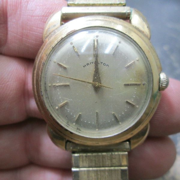 VINTAGE Hamilton GRENADIER I 735 MOVEMENT NONRUNNING WRIST WATCH ...
