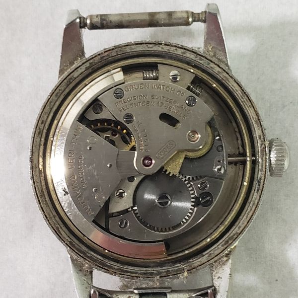 1950's Gruen Precision Autowind 460SS Watch 17 Jewel with JB Champion ...