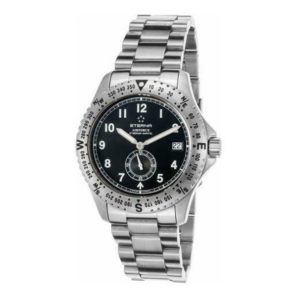 New ETERNA AIRFORCE Automatic Watch Ref 8417.41400178 39 mm W.R.100m ...