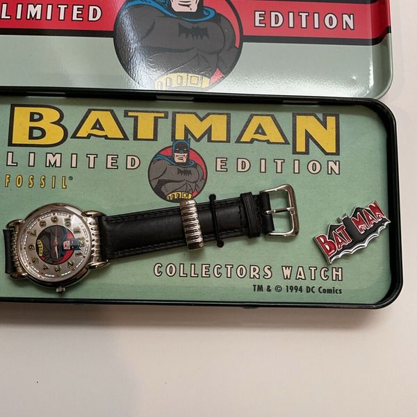 Vintage 1994 DC Comics BATMAN No. 1 Limited Edition Fossil Collectors ...
