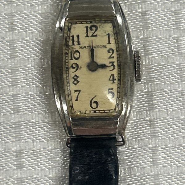 Antique Hamilton Watch Art Deco 8â | WatchCharts Marketplace