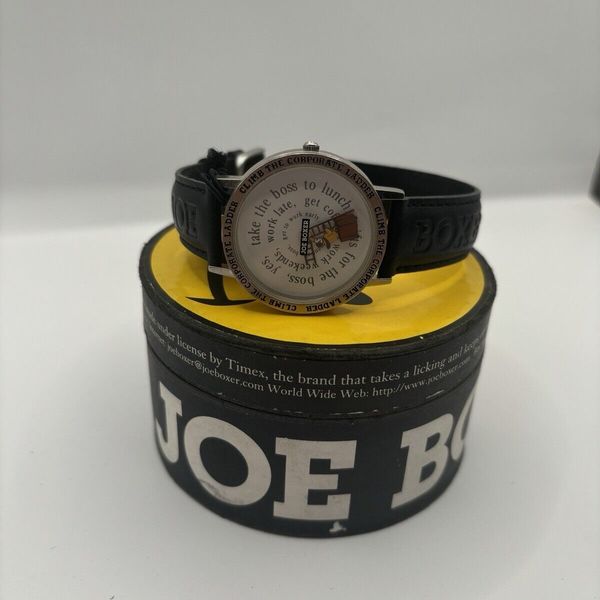 Joe Boxer Vintage 90s Timex Watch NOS NEW Battery Road To Success ...